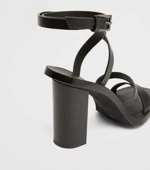 Max Mara Leather Heeled Sandals