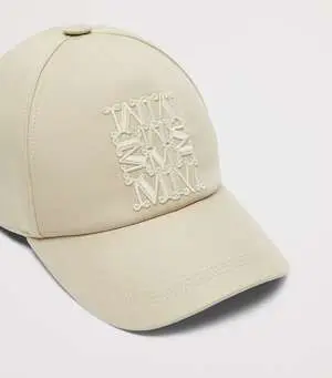 Max Mara Monogram Baseball Cap - Grey