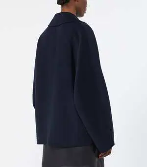 Max Mara Virgin Wool Short Peacoat