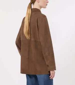 Max Mara Suede Shirt Jacket