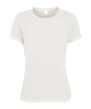 Zimmermann Round Neck Tops