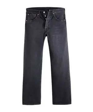 LEVI'S 501 Straight Leg Jeans - Black