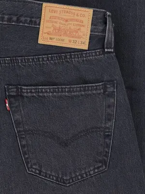 LEVI'S 501 Straight Leg Jeans - Black