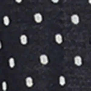Max Mara Polka Dot Wide-leg Trousers - Navy