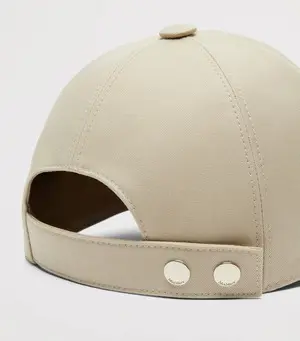 Max Mara Water-repellent Monogram Baseball Cap - Grey