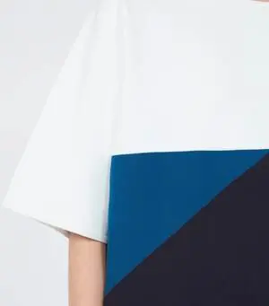 Max Mara Relaxed Fit Geometric Print T-shirt - Navy