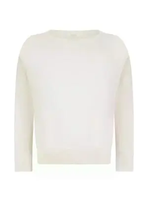 SLOWEAR Drop-shoulder Fine-knit Sweater - Neutrals
