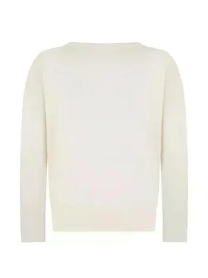 SLOWEAR Drop-shoulder Fine-knit Sweater