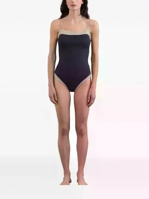 MOORER Contrasting-trim Swimsuit