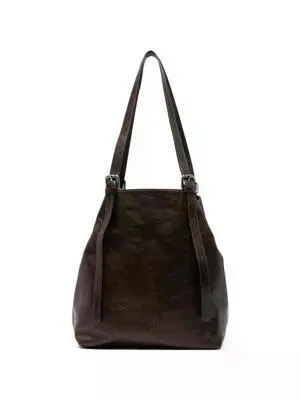 AUTENTICA 504 Medium Galatea Shoulder Bag - Brown