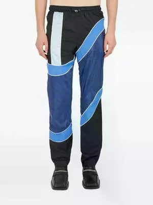 Ahluwalia Contrast Panel Drawstring Trousers