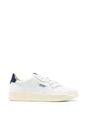 AUTRY Medalist Leather Low-top Sneakers - White
