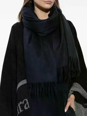 Max Mara Fringed Cashmere Scarf