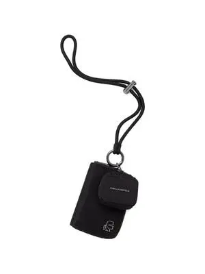 Karl Lagerfeld Logo-plaque Lanyard Wallet