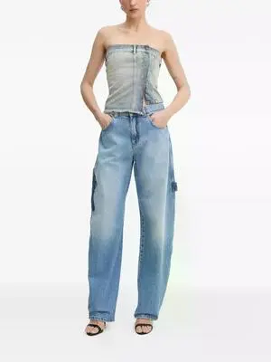 Armani Exchange Asymmetric Hem Top