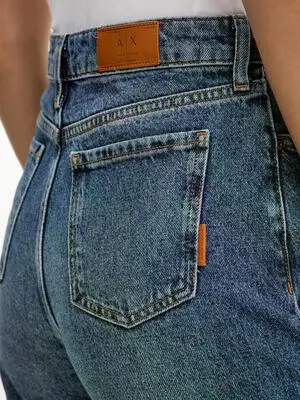 Armani Exchange Logo Patch Jeans