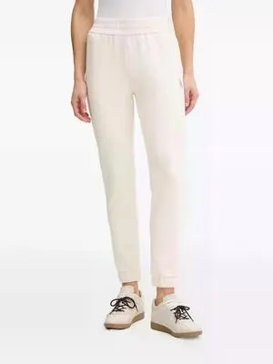 Armani Exchange Logo Patch Track Pants - White