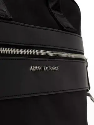 Armani Exchange Logo-plaque Laptop Bag