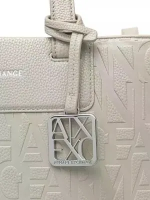 Armani Exchange Logo-debossed Tote Bag