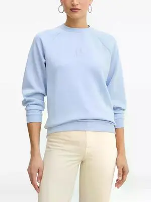 Armani Exchange Rhinestone Logo Raglan Sleeve Sweater