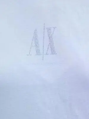 Armani Exchange Rhinestone Logo Raglan Sleeve Sweater