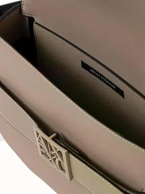 Armani Exchange Logo Plaque Crossbody Bag