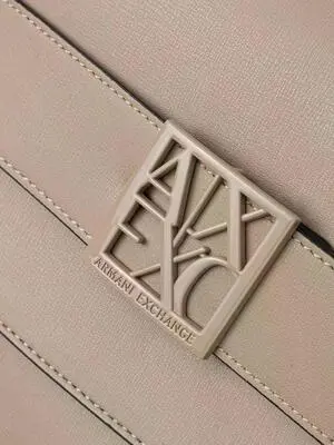 Armani Exchange Logo Plaque Crossbody Bag