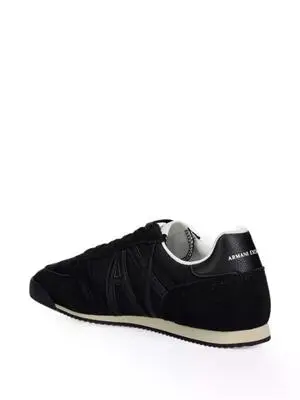 Armani Exchange Logo Patch Sneakers