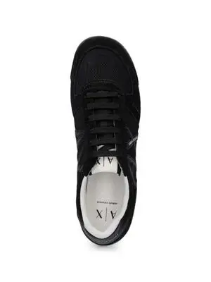 Armani Exchange Logo Patch Sneakers