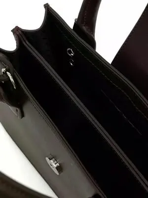 Armani Exchange Logo Plaque Tote Bag