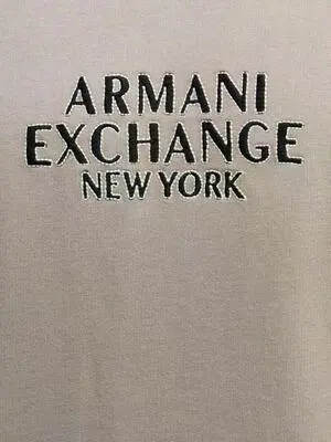 Armani Exchange Logo Embroidered Sweatshirt