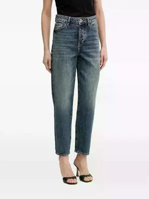 Armani Exchange Faded Effect Jeans