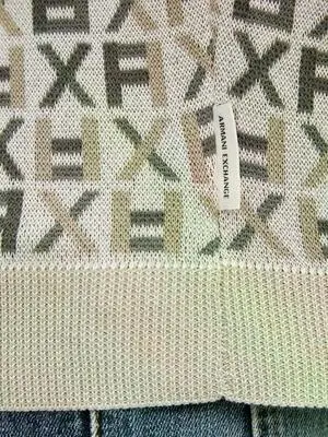 Armani Exchange Monogram Pattern Sweater