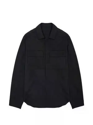 NINE:INTHE:MORNING Spread-collar Shirt Jacket - Black