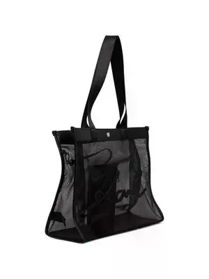 Karl Lagerfeld K/signature Logo-print Tote Bag - Black