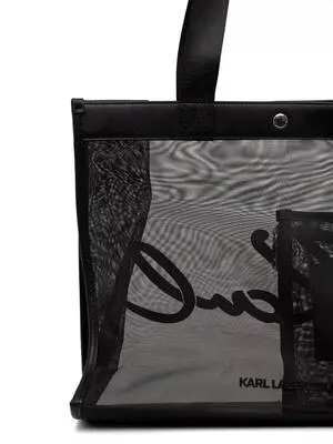 Karl Lagerfeld K/signature Logo-print Tote Bag