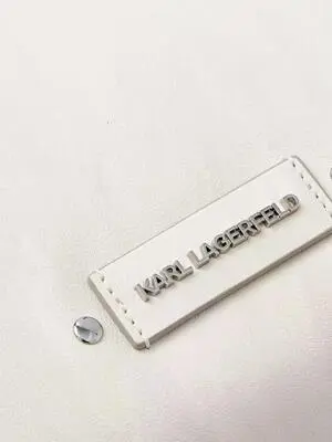 Karl Lagerfeld Eyelet-embellished Shoulder Bag