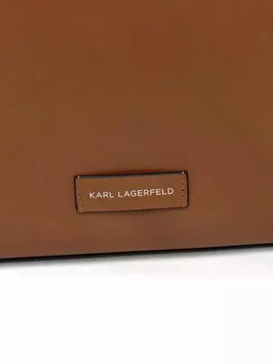 Karl Lagerfeld Perforated Logo Tote Bag