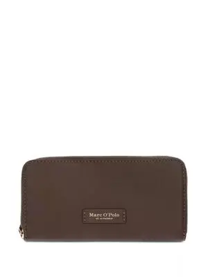 Marc O'polo Logo-plaque Zip-around Wallet - Brown
