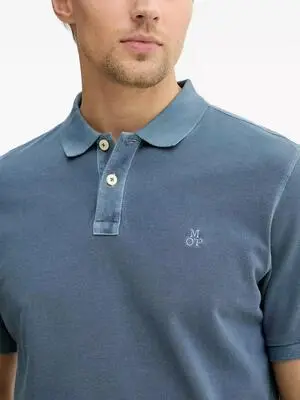 Marc O'polo Logo-embroidered Piqué Polo Shirt