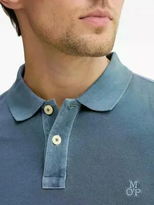 Marc O'polo Logo-embroidered Piqué Polo Shirt
