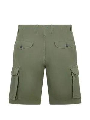 SLOWEAR Straight-leg Cargo Shorts - Green