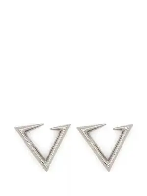 LAG WORLD Triangle Geometric Ear Cuff - Silver