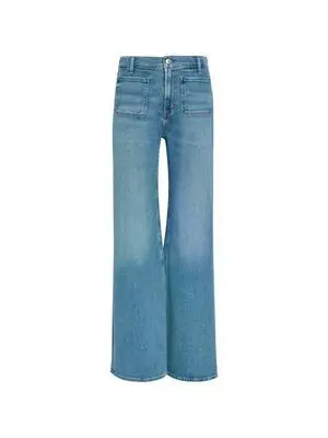 Citizens Of Humanity Kimberly Patch-pocket Flared Jeans - Blue