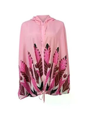 Valentino Garavani Printed Hooded Jacket - Pink