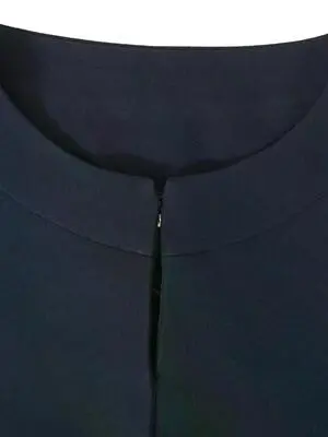 Alberta Ferretti Collarless Hook-and-eye Bolero