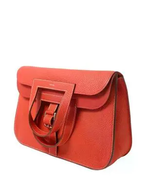 Hermès Halzan 31 Shoulder Bag - Red