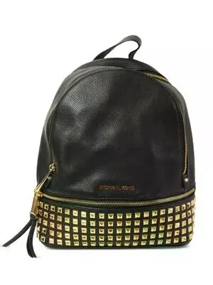 Michael Kors Rhea Studded Backpack - Black