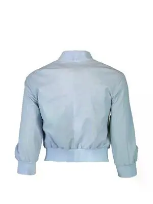 SUSAN BENDER Leather Bomber Jacket