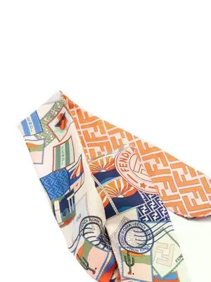 Fendi Wrappy Ff-logo Scarf